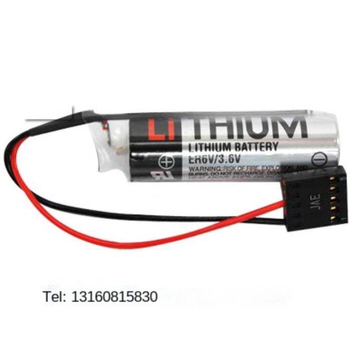 New Original♝ Japan imported ER6VC3N JAE5PIN Yaskawa 3.6V battery ER6V ...