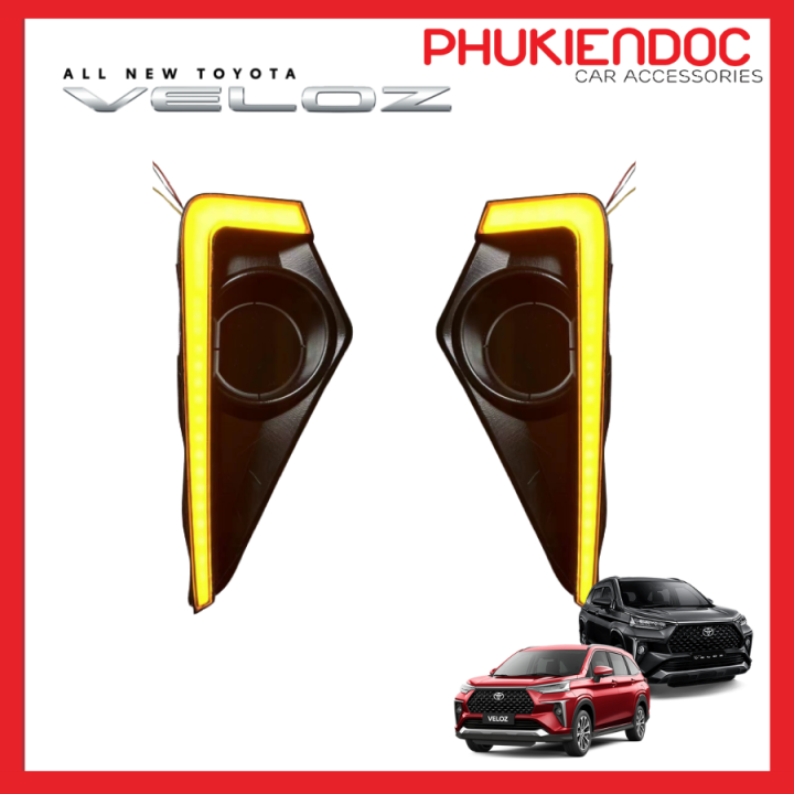 Đèn Led gầm DRL Toyota Veloz 3 chế độ Indonesia | Lazada.vn