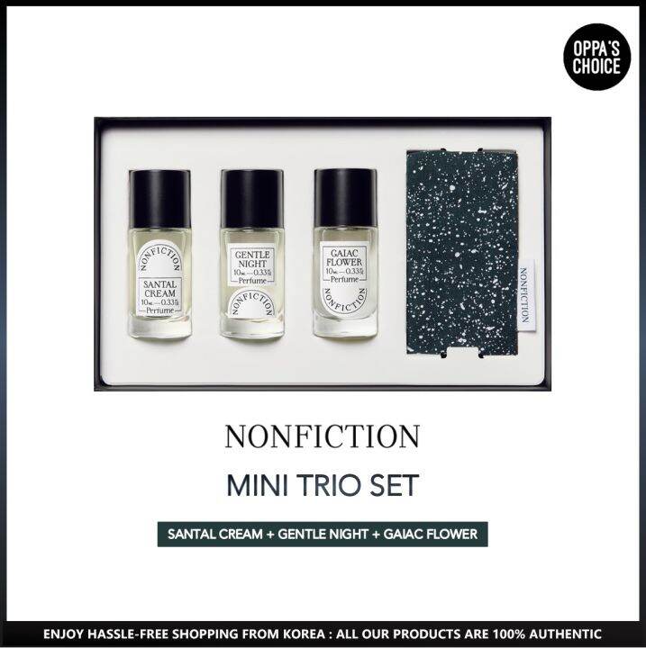 [READY TO SHIP] NONFICTION FRAGRANCE MINI TRIO SET | Lazada