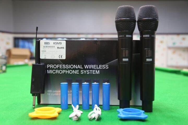 BBS KSM9 Wireless Microphone ไมค์ดีที่สุดสำหรับงานเลี้ยงคาราโอเกะ เวที ...