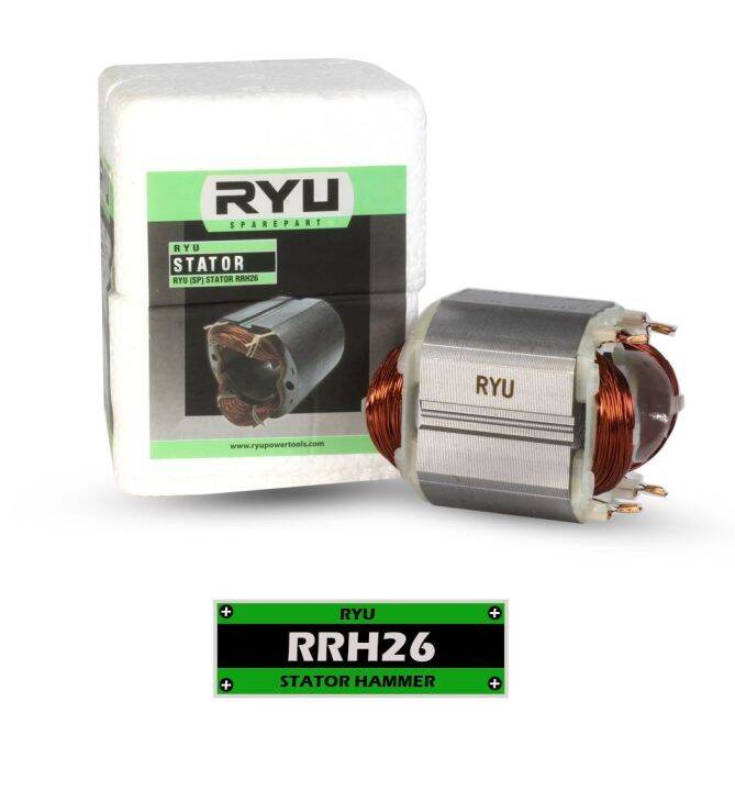 BANTALAN STATOR RRH 26 RYU FOR MESIN ROTARY HAMMER DRIL RYU TIPE RRH26 ...