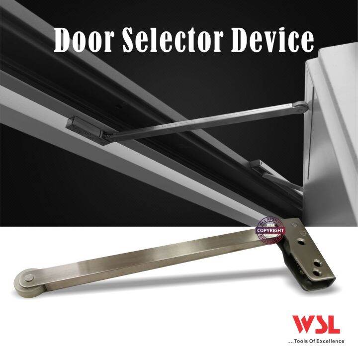 Door Selector Device ( Stanless Steel sus304 )For Double Leaf Door ...