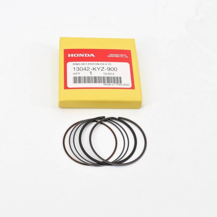 ชุดแหวนแท้ (ไซค์ 0.75) เวฟ125R,S,วาฬ,LED แท้ศูนย์ฮอนด้า 13042-KYZ-900 ...