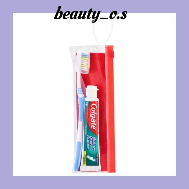 COLGATE TRAVEL KIT (TOOTHPASTE 50G+TOOTHBRUSH) | Lazada