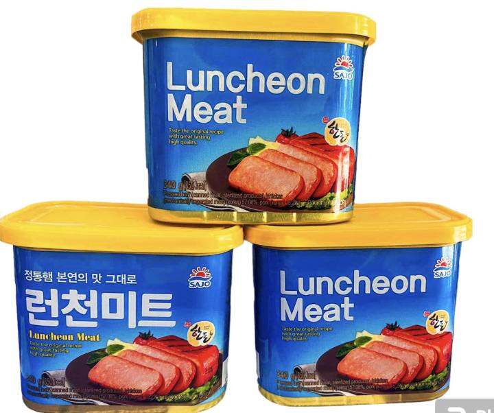 Sajo Luncheon Meat 340g (Per Box / 24pcs) | Lazada PH