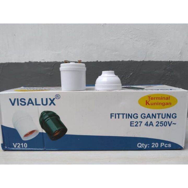 Visalux Fitting Gantung Bohlam Lampu E27 V210 Bahan Kuningan dan Murah | Lazada Indonesia