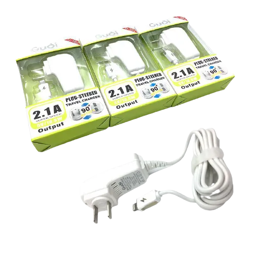 GUDI Universal 2.1A Fast Super Speed Charger Light 90°Rotate Charging ...