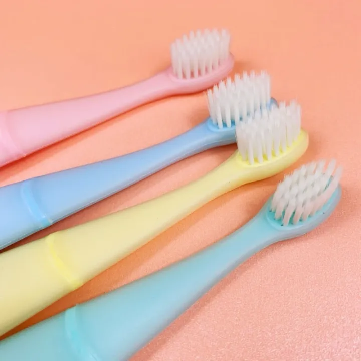 Dr.White kids toothbrush Macaron colored soft clean toothbrush for ...