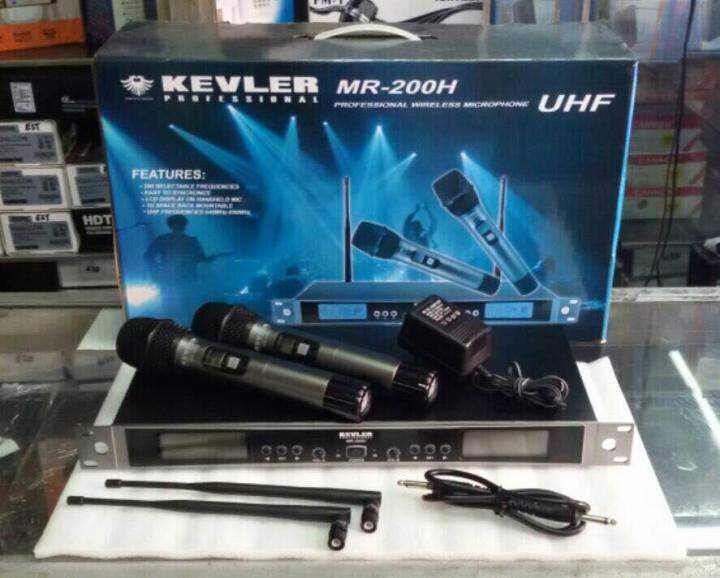 KEVLER Professional Wireless Microphone MR-200H | Lazada PH