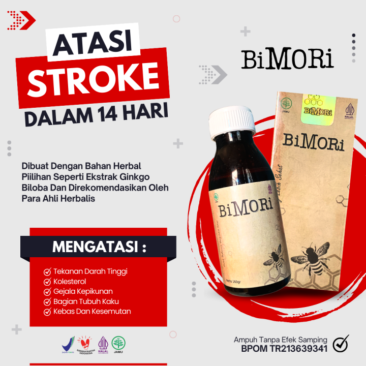 Bimori Obat Herbal Stroke Sebelah Kiri Dan Kanan Atasi Kebas Kesemutan ...