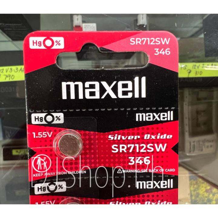 SR712SW 346 maxell Silver Oxide Watch Battery 1.55v | Lazada PH