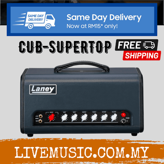 Laney CUB-SUPERTOP 15W All Tube Guitar Amp Head ( CUB SUPERTOP ...