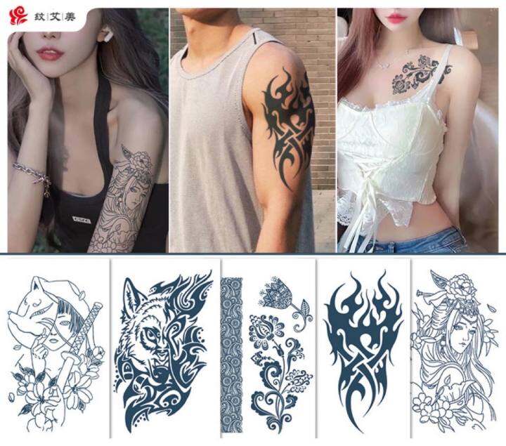 Tattoo lasts to tattoo sticker waterproof long lasting Magic tattoo ...