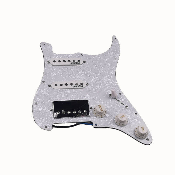 Wilkinson SSH 7-Way Type Fully Loaded Guitar Pickup Prewired Pickguard Pickup Single Coil ...