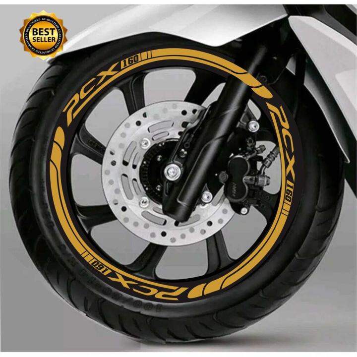 stiker velg sticker velk motor PCX 160 termurah viral | Lazada Indonesia