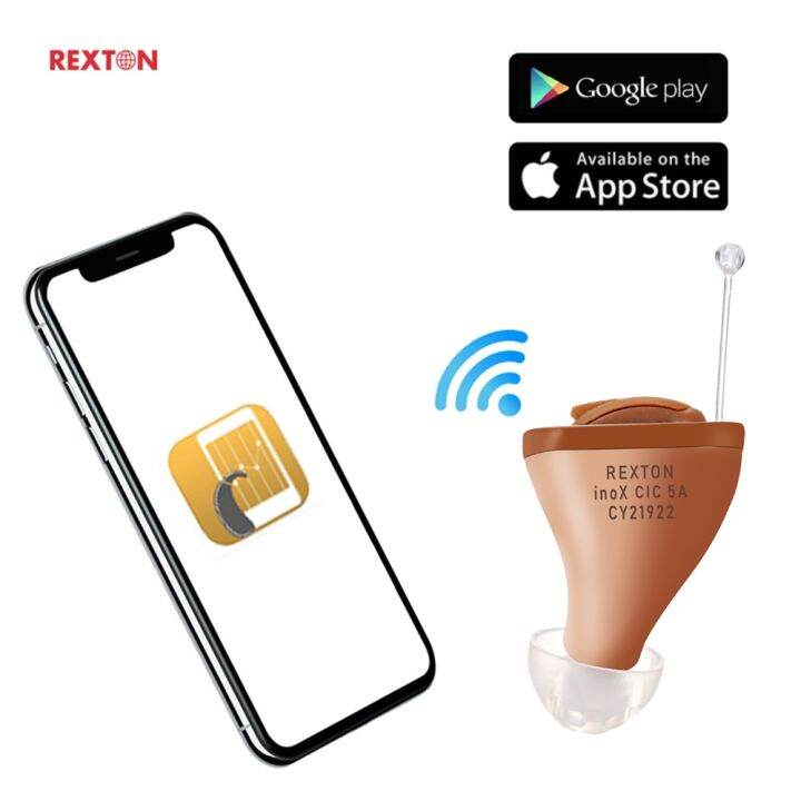 Siemens Sub Brand Rexton Invisible ITC CIC Hearing Aids 8 Channels ...