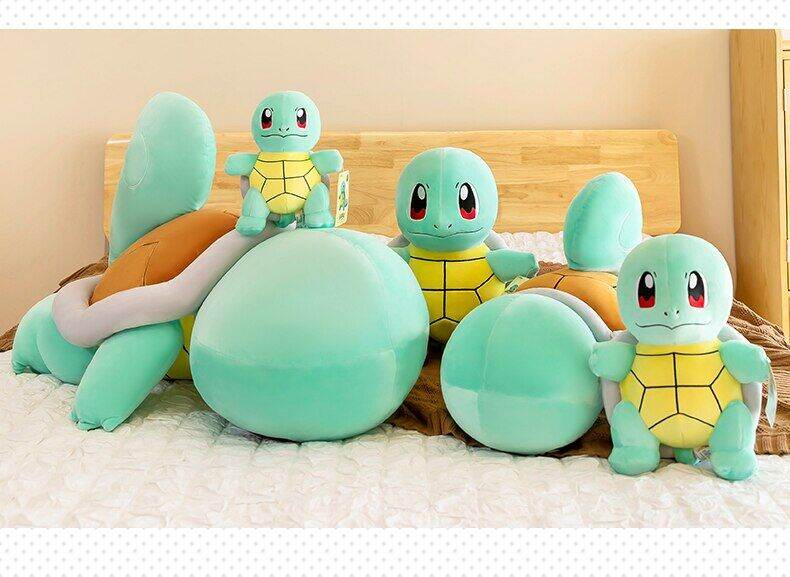 60Cm Squirtle Plush Big Size Pokemon Doll Kawaii Charmander Bulbasaur ...