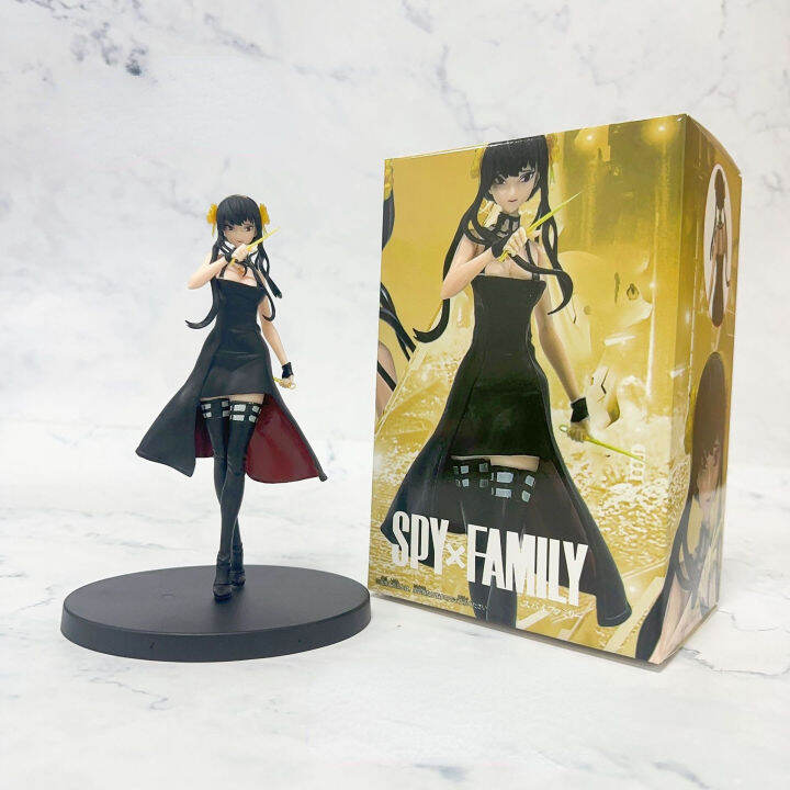 16cm SpyXFamily Yor Forger Stands Figure Thorn Princess Figura With ...