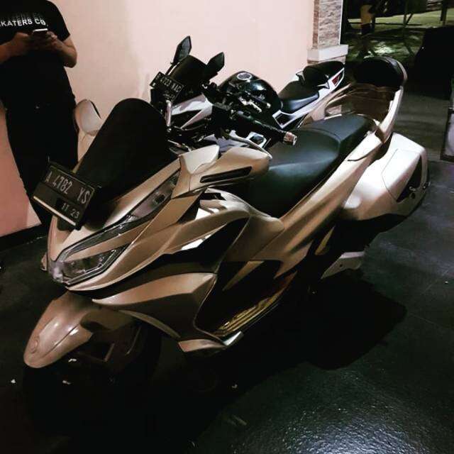 Modifikasi PCX NEW | Model GOLDWING (gold) version | Lazada Indonesia