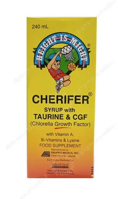 Cherifer Syrup 240ml | Lazada PH