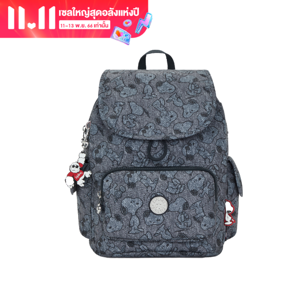 กระเป๋า KIPLING รุ่น CITY PACK S สี Doggy Denim Prt Kipling x Peanuts ...