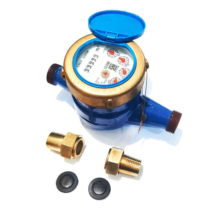 Meteran Air Besi AMNB 1/2'' Water Meter Besi SNI 1/2'' Meteran Besi ...