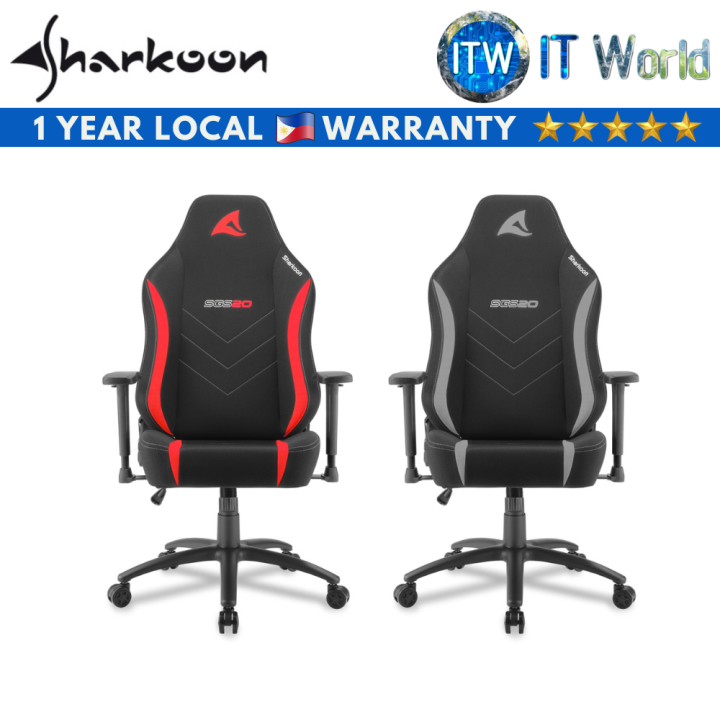 Itw | Sharkoon Skiller SGS20 Fabric Gaming Chair (Black/Grey | Black ...