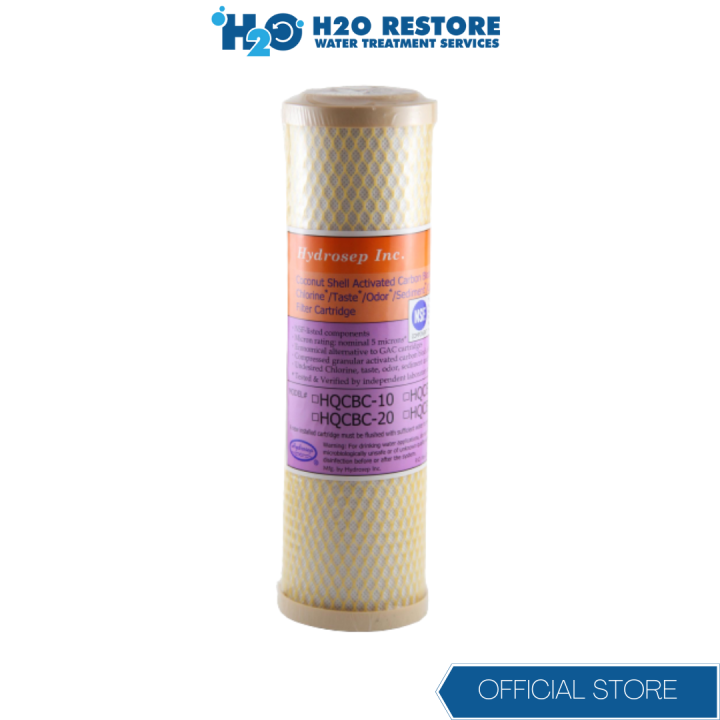 Carbon Block Hydrosep Slim Type 10" | Lazada PH