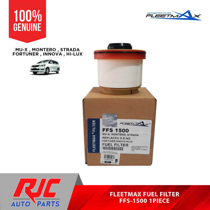 Fleetmax FFS-1500 Fuel Filter For Toyota Innova , Fortuner , Hilux ...