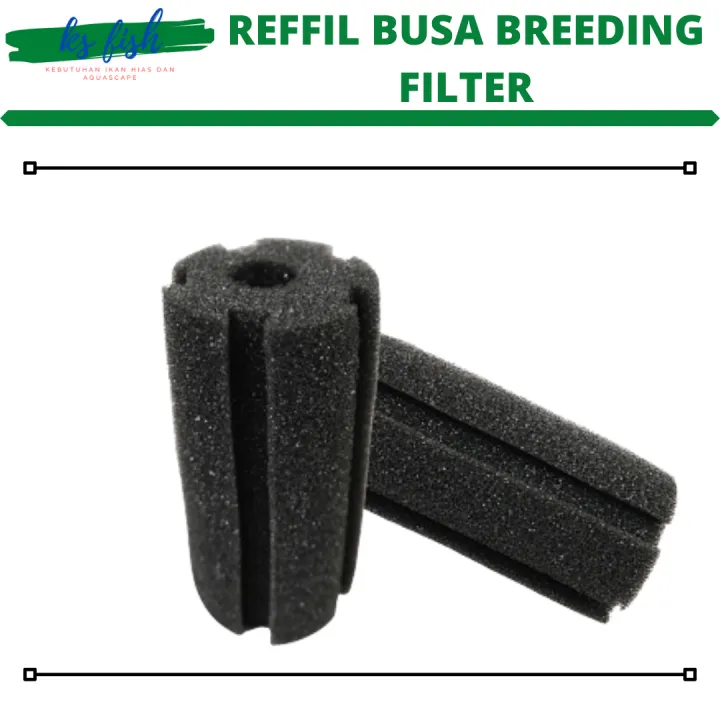 refill busa Breeding Sponge Filter crown Aquarium Aquascape | Lazada ...