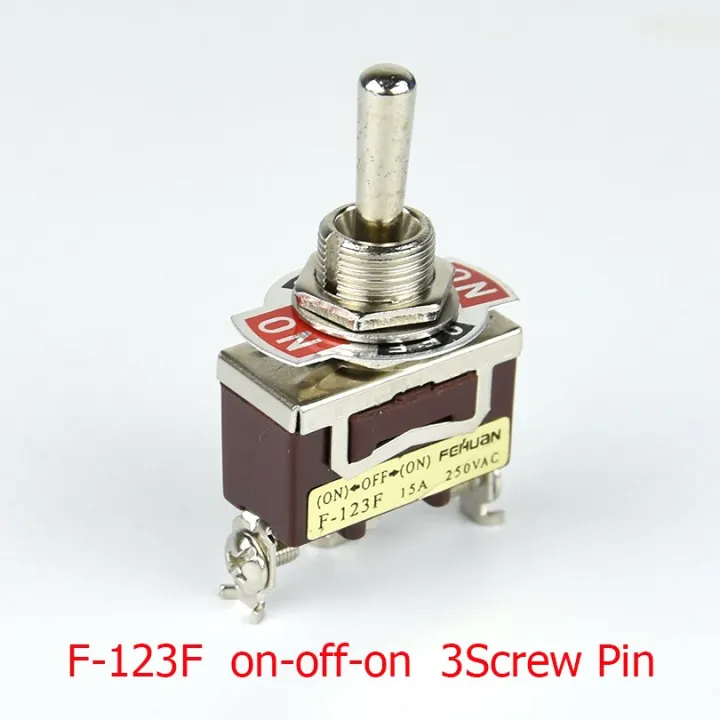 REALLY F-223F Copper feet Heavy Duty Momentary Rocker Toggle Switch 16A ...