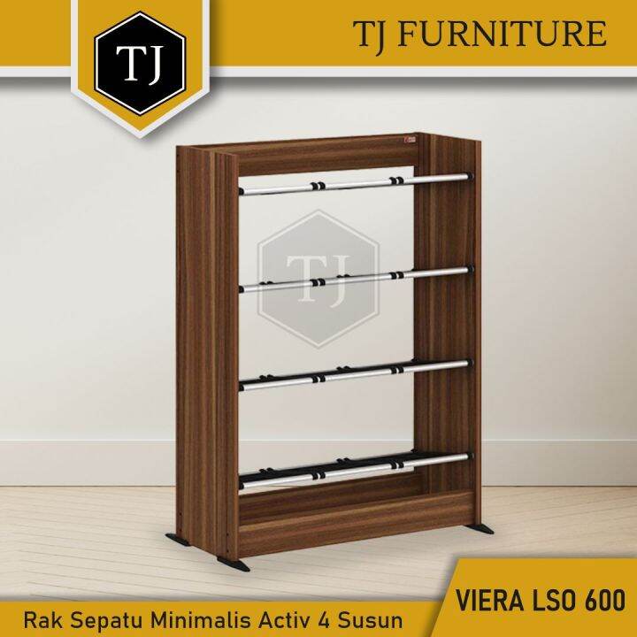 Activ Rak Sepatu / Rak Serbaguna Minimalis 4 Susun VIERA LSO 600 ...