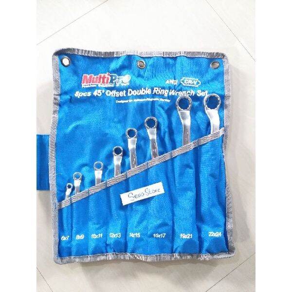 MULTIPROKUNCI RING GANDA 75⁰ SET/ DOUBLE RING END WRENCH 75⁰ SET (SUNK ...