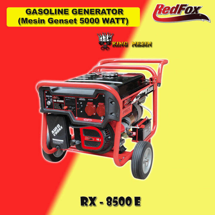 GASOLINE GENERATOR/MESIN GENSET 5000 WATT RX-8500E | Lazada Indonesia