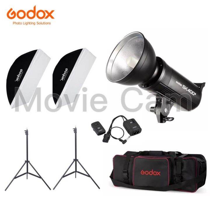 Godox SK-400II / SK400II Professional Studio Flash Light Kit | Lazada Indonesia