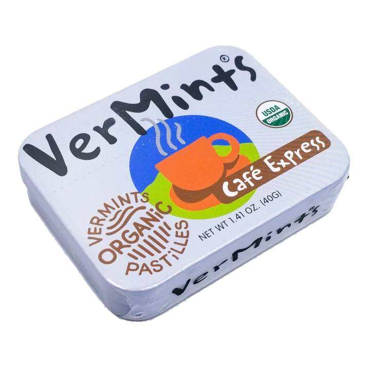 VerMints Organic Coffee Pastilles - Cafe Express (40g) | Lazada PH