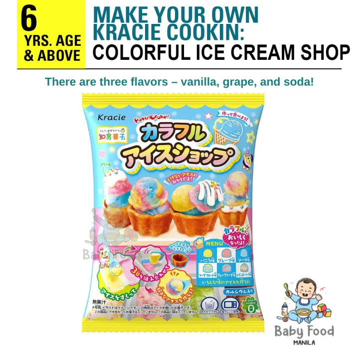 KRACIE Popin' Cookin' Colorful Ice Cream Shop [NEW version] | Lazada PH