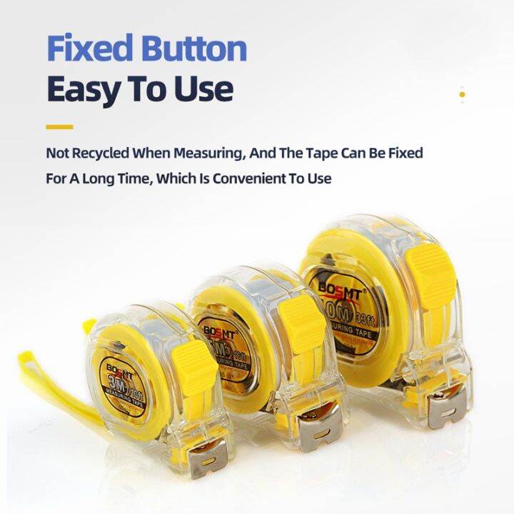 Tape Measure Metric Steel Measuring Ruler Distance Measuring Tool Meter ...