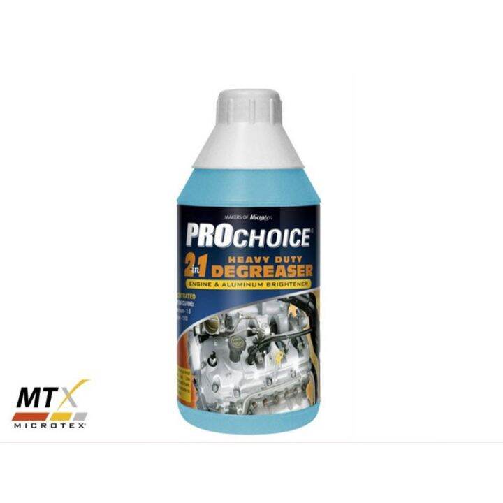 Microtex MTX Prochoice 2 in 1 Heavy Duty Engine Degreaser and Aluminum ...