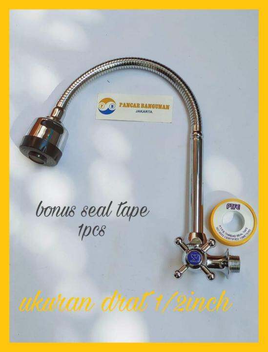 kran angsa putar stainless WANLY-kran angsa flexsible-kran westafel ...