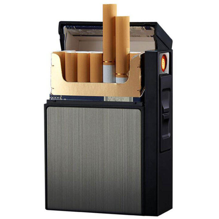 Cover Kotak Rokok 20 slot bahan alumunium dan plastik ukuran 6.5 x 2.5 ...