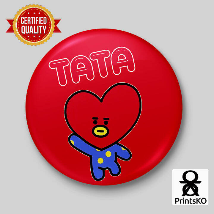 High Quality Button Pin / Badge with BT21 - BT21 Individual photos ...