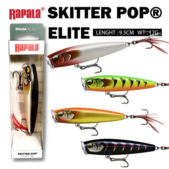 เหยื่อปลอม RAPALA SKITTER POP ELITE | Lazada.co.th