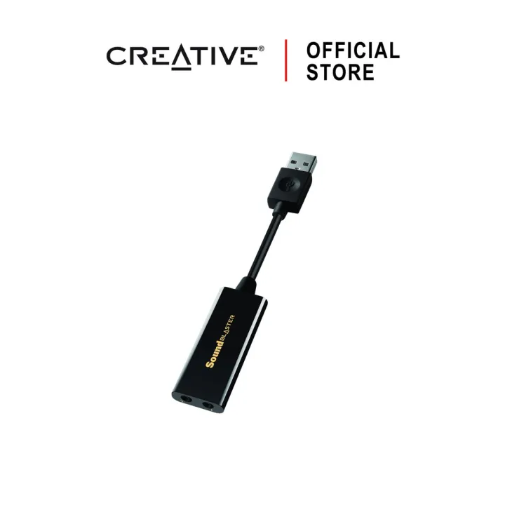 CREATIVE Sound Blaster PLAY3 External USB Sound Card ทุกความบันเทิง ดู ...