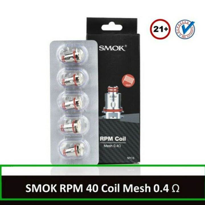 Coil Smoke RPM 40 0.4 Ohm Authentic | Lazada Indonesia