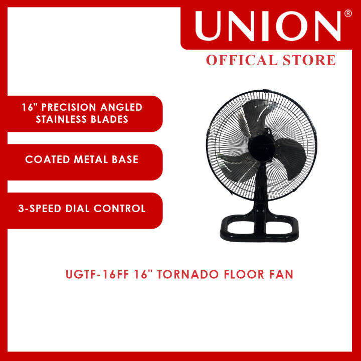 Union UGTF-16FF 16" Tornado Floor Fan | Lazada PH