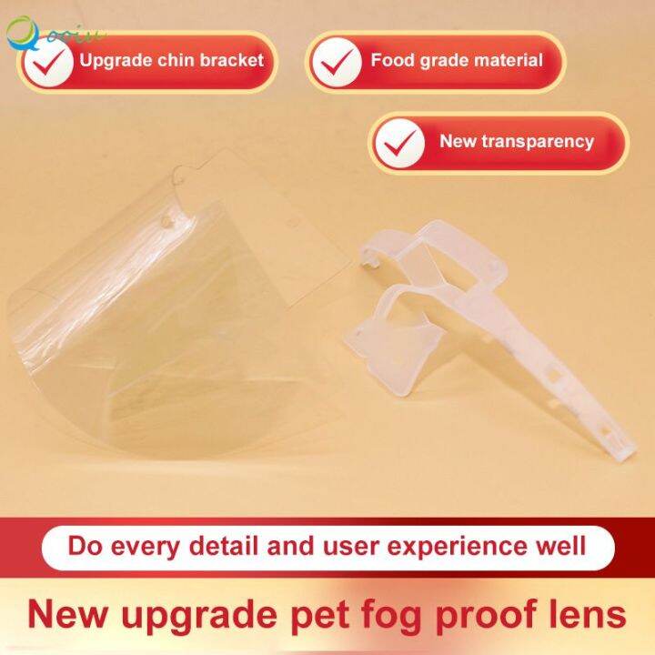 qooiu Transparent Mask Catering Special Plastic Food Kitchen Chef ...