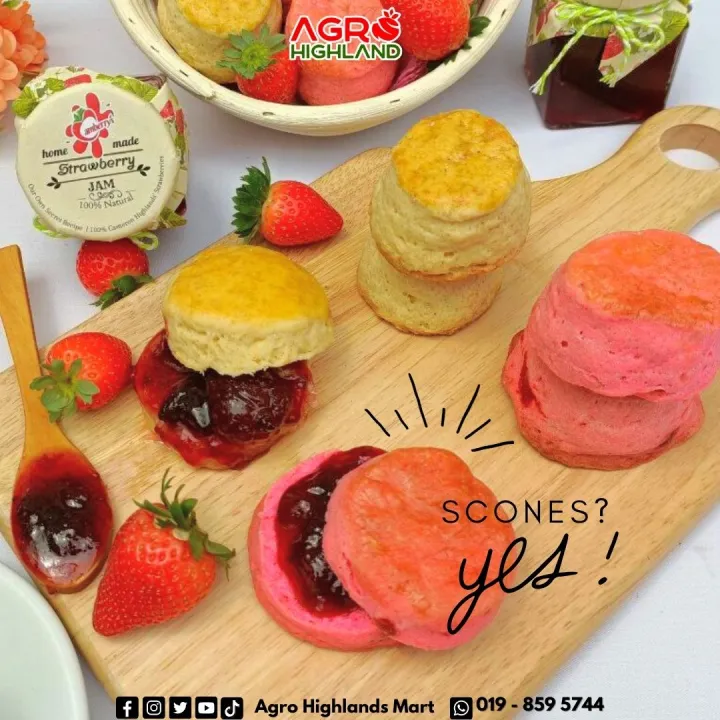 AGRO HIGHLANDS MART (PRE ORDER) Homemade Scones Cameron Highlands Own ...