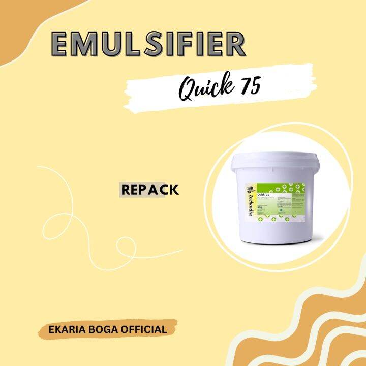 EMULSIFIER | PENGEMULSI | SP | QUICK 75 | REPACK | Lazada Indonesia