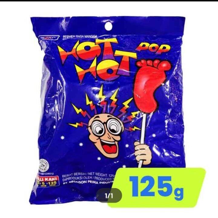 HOT HOT POP PERMEN KAKI 125 GR | Lazada Indonesia